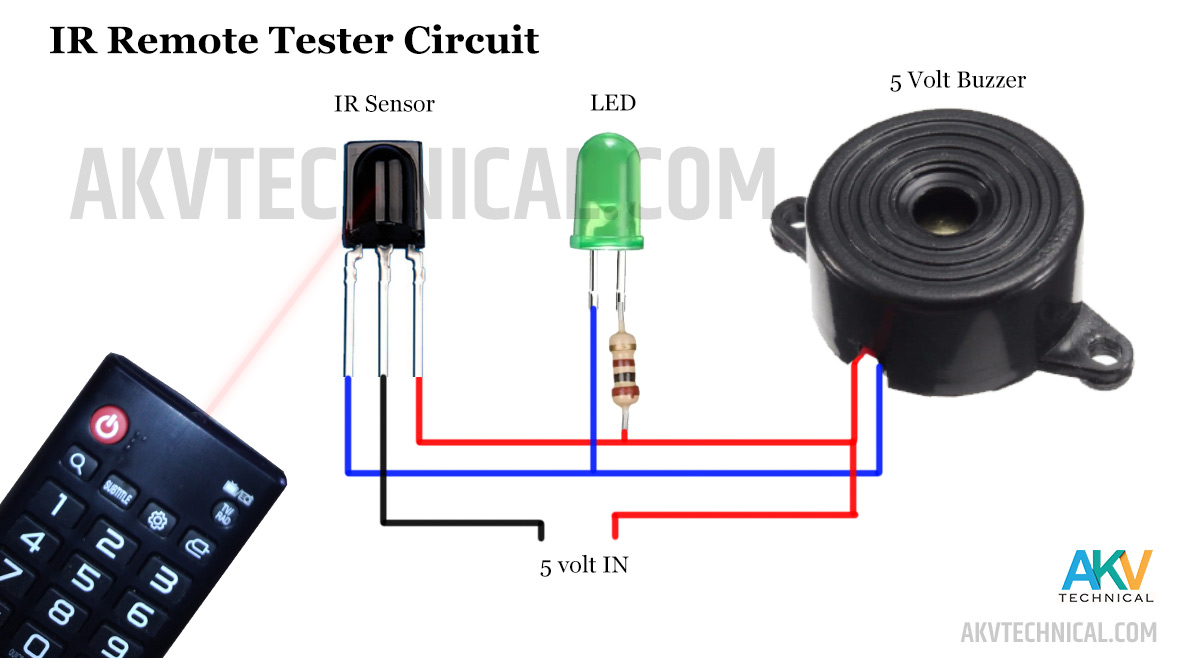 How To Make IR Remote Tester In Hindi